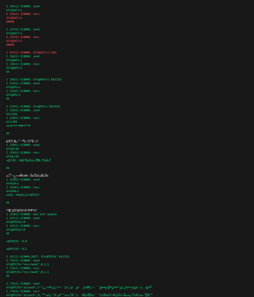EG800K对每条命令的发送间隔有要求吗？ - 4G标准模组 - 移远支持社区
