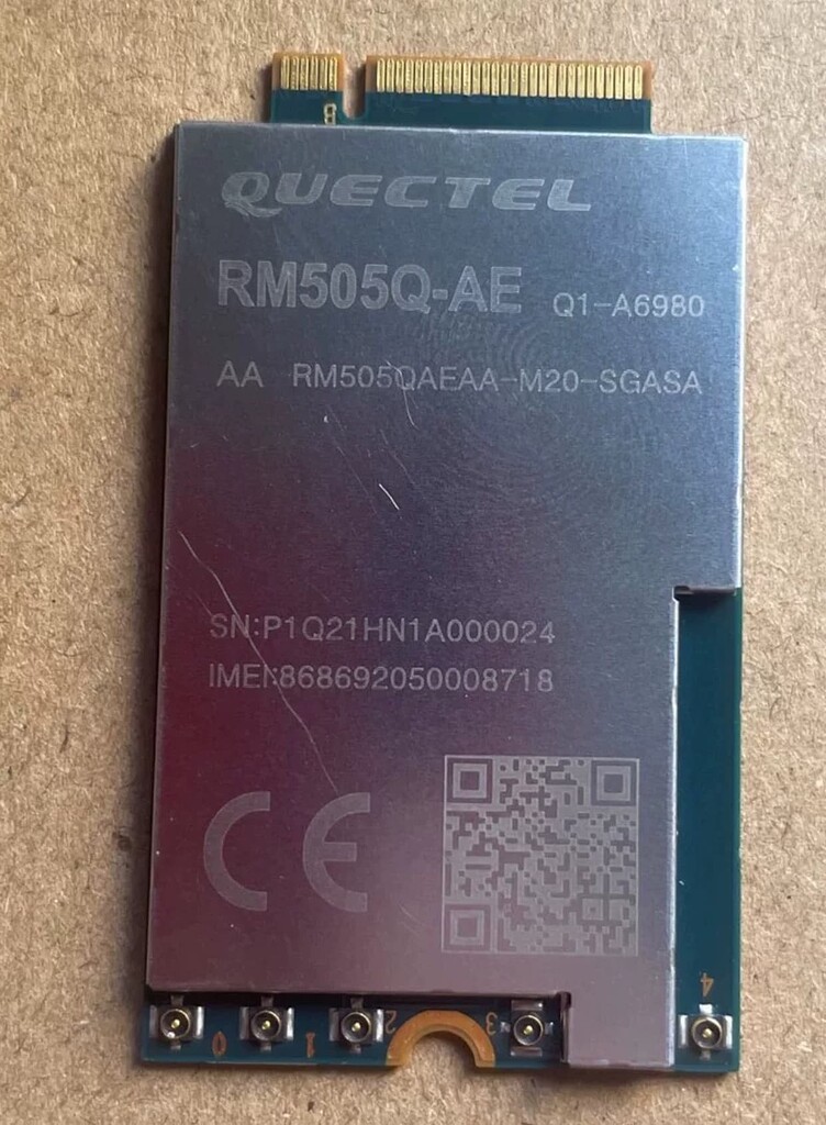 求RM502Q-AE配套资料 - LTE-Advanced & 5G 模组 - 移远支持社区