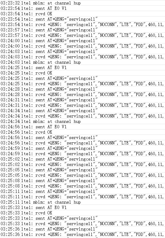 EC20在MBIM工作模式下AT通道无响应的问题 - 4G标准模组 - 移远支持社区